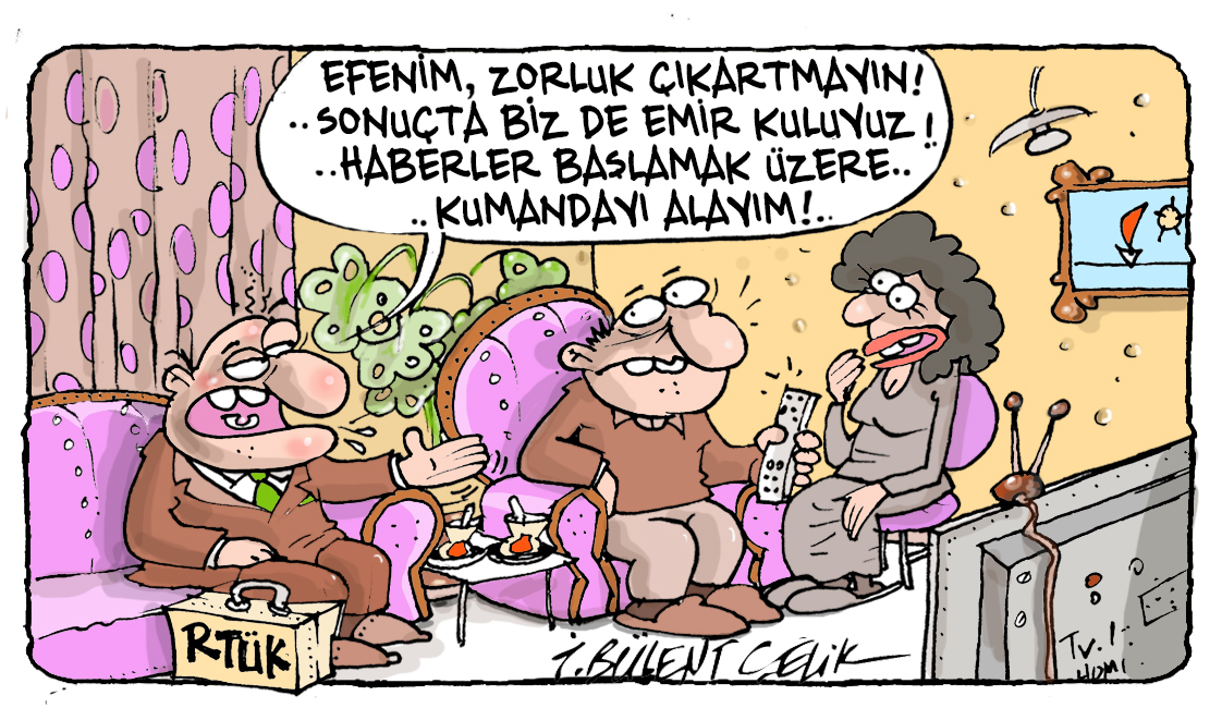 LOMBOZ 22 Mayıs PAZAR – İ. Bülent Çelik – Turkish Cartoon