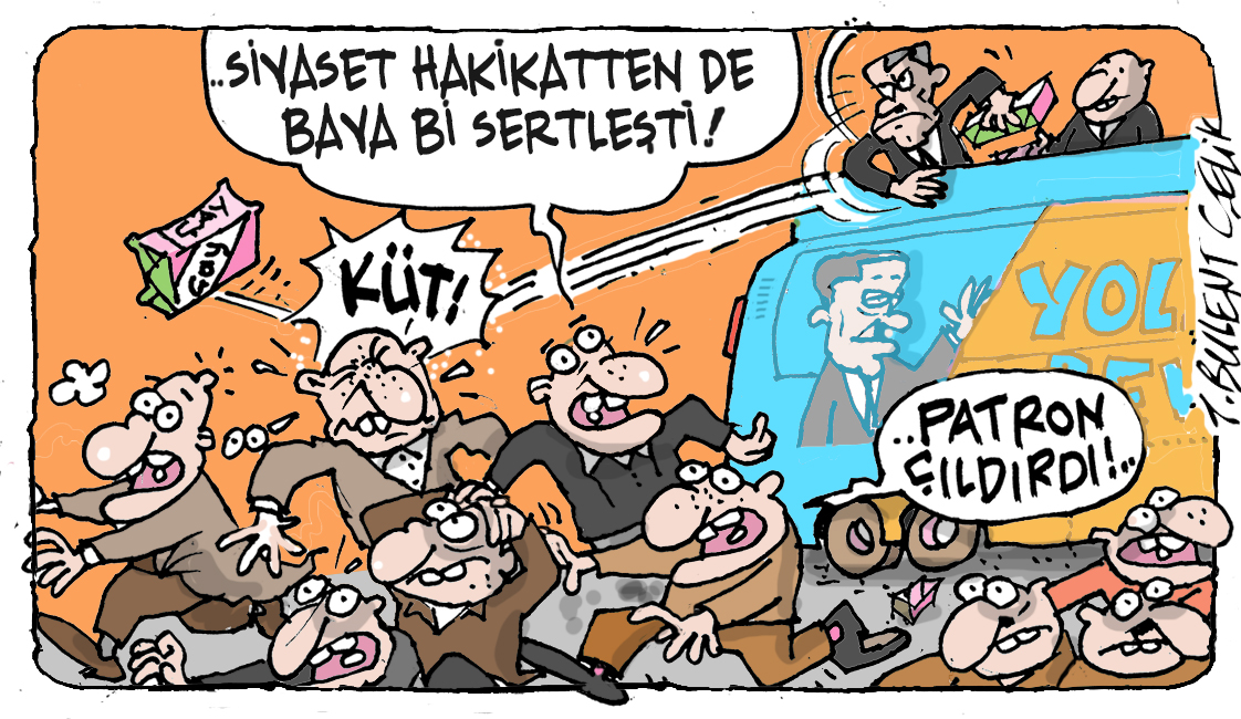 LOMBOZ – 7 ŞUBAT 2021 PAZAR – İ. Bülent Çelik – Turkish Cartoon