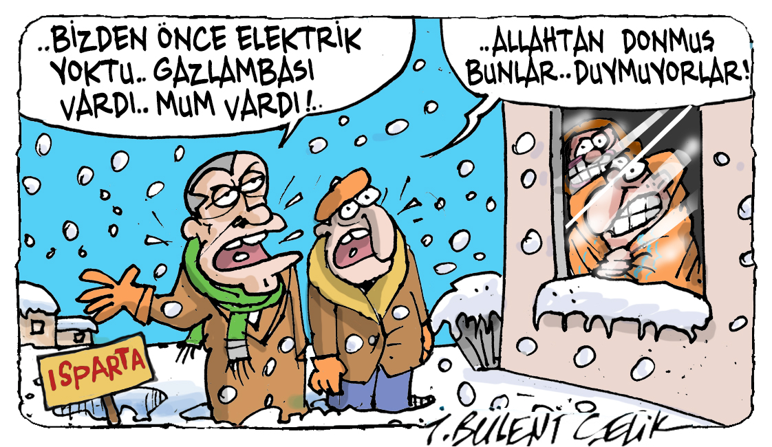 LOMBOZ 6 ŞUBAT 2022 PAZAR – İ. Bülent Çelik – Turkish Cartoon